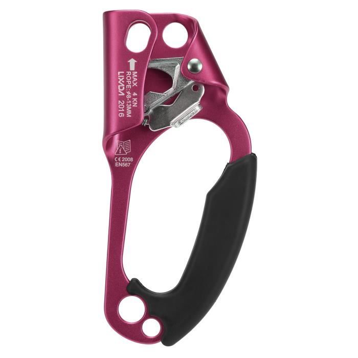 Lixada Hand Ascender Rope Clamp Climbing Ascender Rock Rappel ...