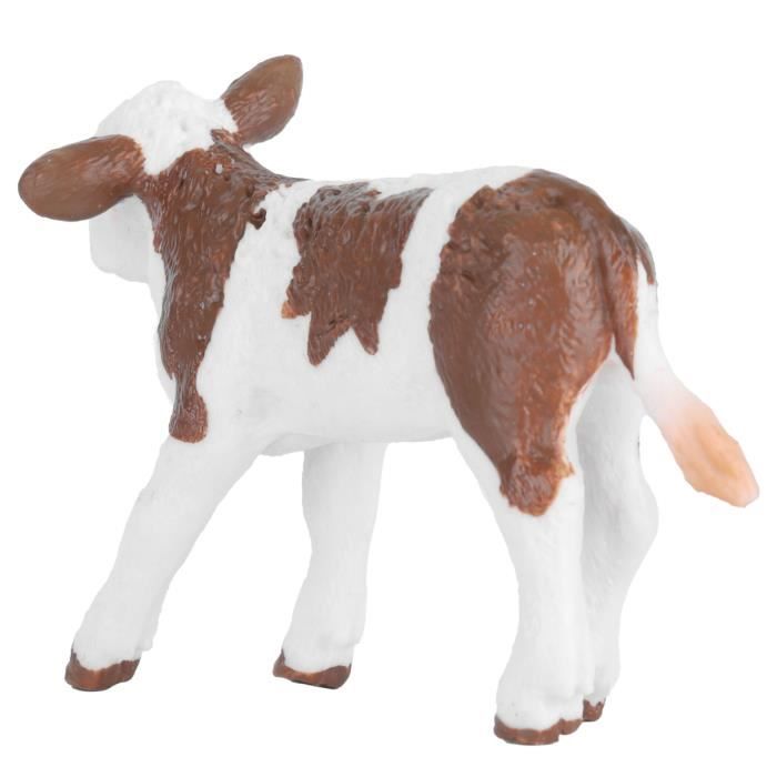 Figurine de vache - MINIFINKER - Modèle de vache - Jouet éducatif pour enfants - Décoration ...