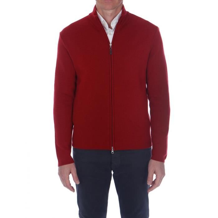 BRUCE FIELD - Gilet zip homme 10… Rouge - Cdiscount Prêt-à-Porter