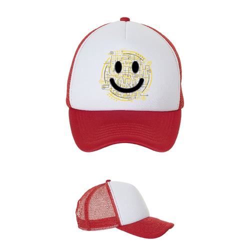 Casquette blanc - rouge electric smiley - Cdiscount Prêt-à-Porter