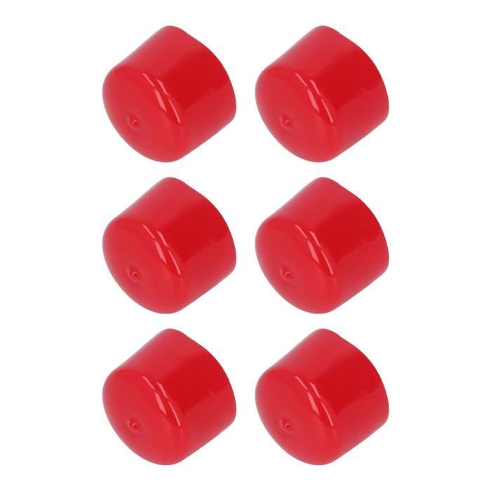 Qiilu embouts en PVC à vis à boulon 10 pièces PVC vis embouts Flexible ...