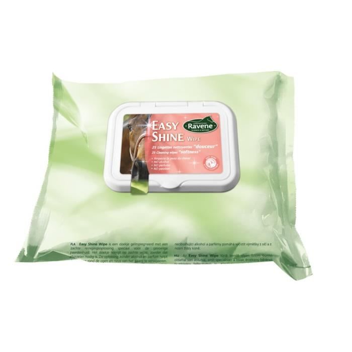 Lingettes nettoyantes easy shine wipe Ravene - Cdiscount Maison