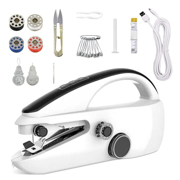 Machine à coudre,Ensemble de machine à coudre électrique portable ...