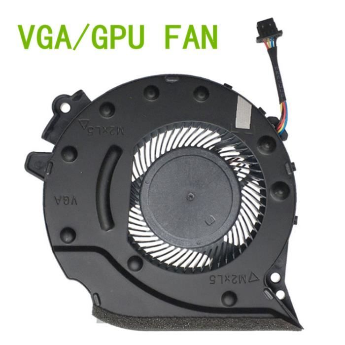 Ventilateur de refroidissement pour PC portable,HP Pac Gaming 4 lame ...