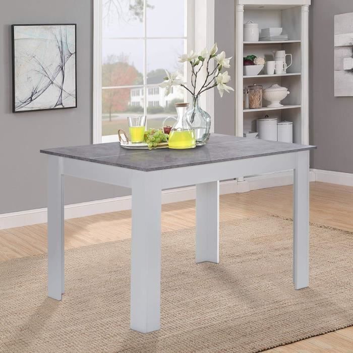 Table de salle à manger rectangulaire eois MDF pour cuisine, salle à ...