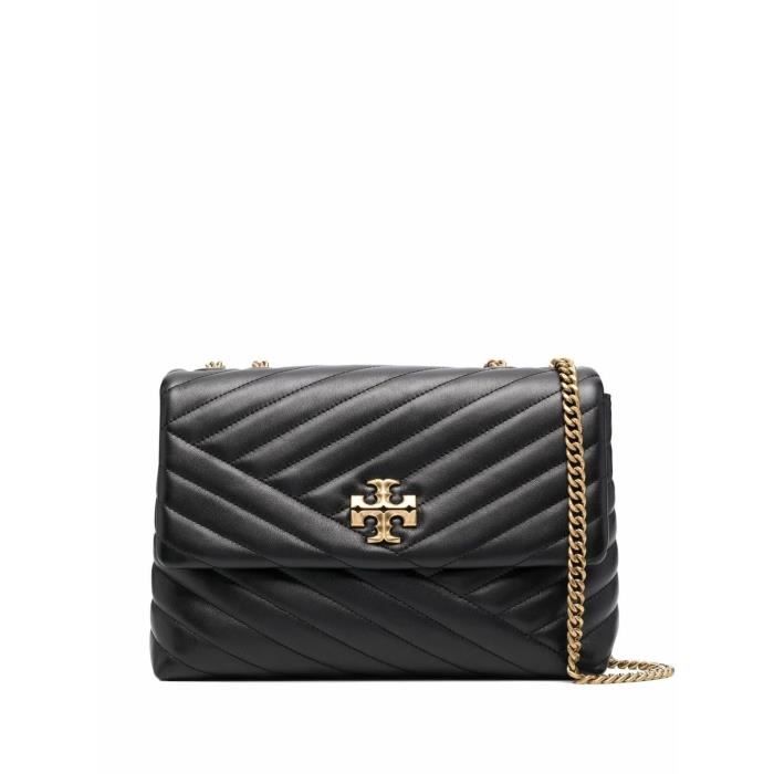 TORY BURCH FEMME 90446001 NOIR COTON SAC PORTÉ ÉPAULE - Cdiscount ...