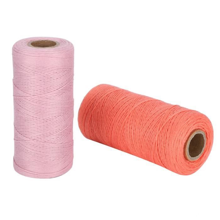 Fil machine à broder, fil de tissage 250 mètres, coton Ture pour tapis ...