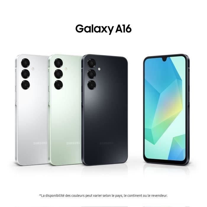 SAMSUNG Galaxy A16 Smartphone 128Go Vert d'eau - Cdiscount Téléphonie