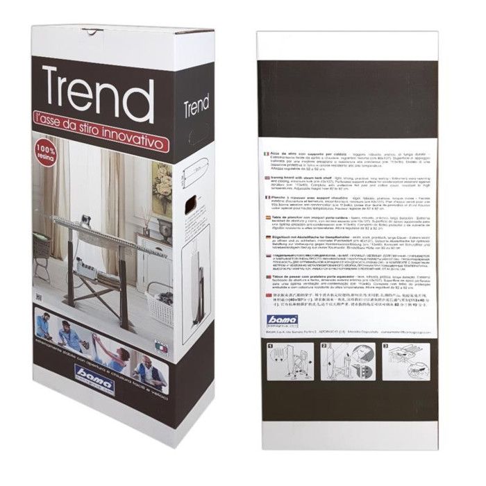 Bama table à repasser Trend, gris - Cdiscount Maison