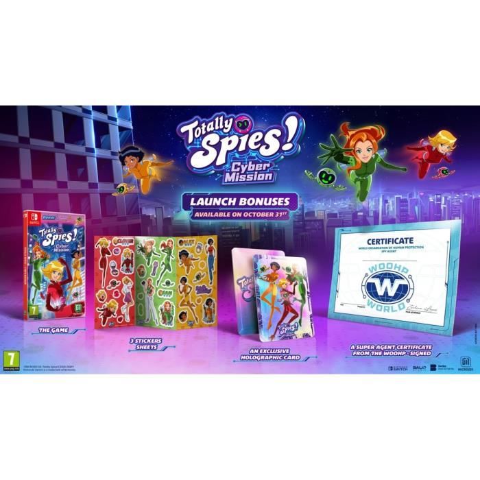 Jeu vidéo - Totally Spies - Cyber Mission - Nintendo Switch - Action ...