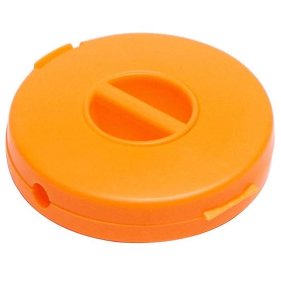 Orange--Enrouleur de fil rond Portable, boîte de rangement ...