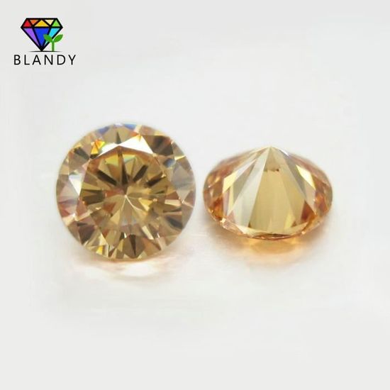 Pierre de zircone cubique en vrac, 1.0 ~ 10.0mm A, pierres rondes ...