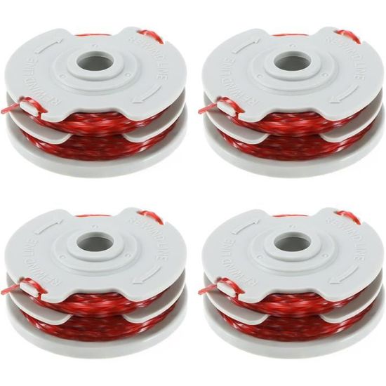 Lot De 4 Bobines De Fil Fly021-513937190 Compatibles Avec Les Pièces De Rechange Flymo Pour ...