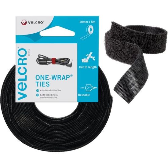 Velcro Marque One-Wrap Attaches Réutilisables, Multi-Usage, Parfaites ...