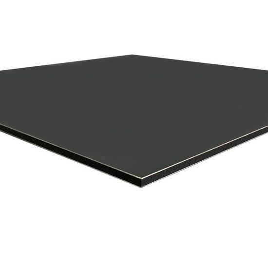 Panneau Composite Aluminium Couleur 3 mm 300 x 300 mm Gris - Cdiscount Bricolage
