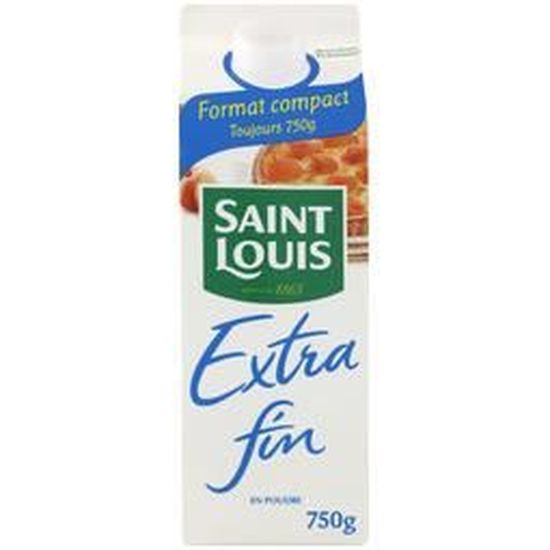 Sucre extra fin 750g Saint Louis - Cdiscount Au quotidien
