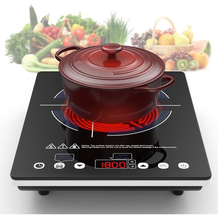 Plaque Induction,Plaque de Cuisson Induction Portable 2200W Pour Toute ...