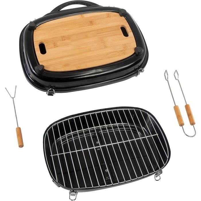 Pick Nick Grill Box Noir Pick-Nick Grill Grill Box Camping Grill Bois ...