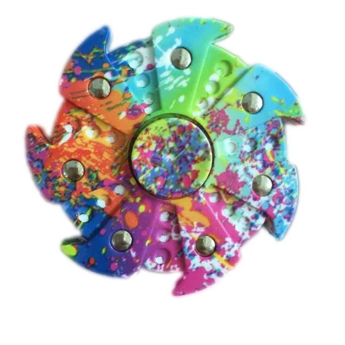 Fidget Hand Spinner en Métallique Cuivre pour Enfant ou Adulte Tourne 5 ...