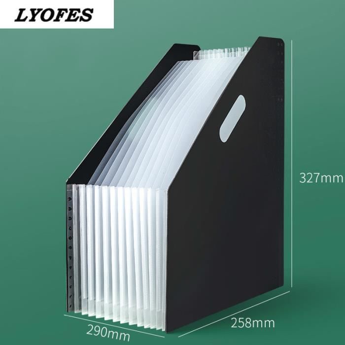 Classeur,Classeur A4 de grande capacité, organiseur de documents ...