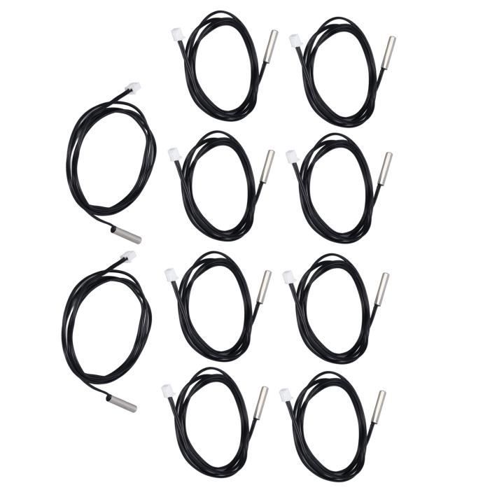 ETO- sonde de capteur de température Sonde de Température NTC, 10pcs ...