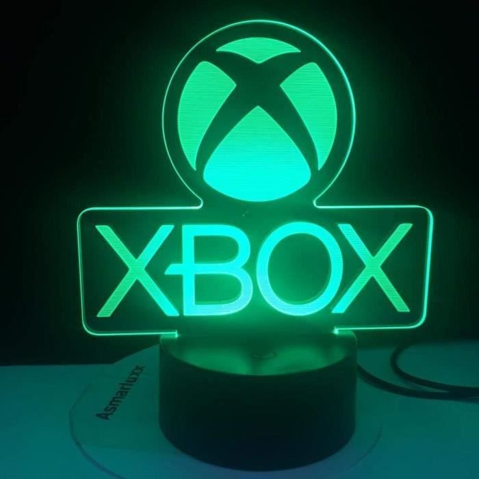 Festival 3D Illusion Lampe Led Night Light Jeu Xbox Jeu À La Maison ...