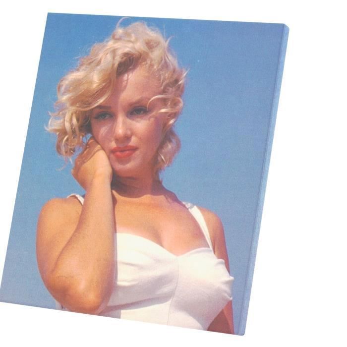 Tableau Décoratif Marilyn Monroe Bikini Mannequin Sex Symbol Photo