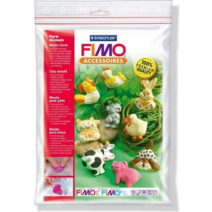 FIMO Moule Animaux De La Ferme 158mm X 238mm - Cdiscount Beaux-Arts et ...