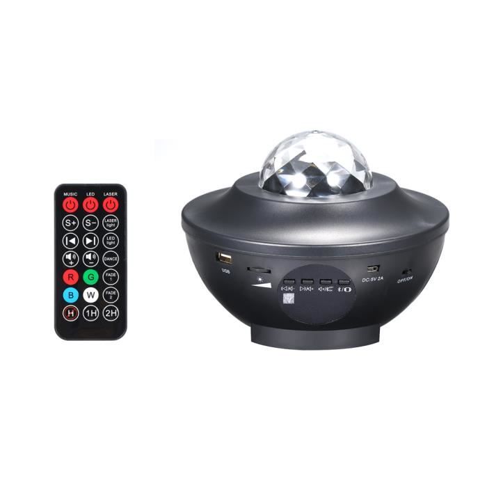 AC110-220V 6W Étoilé Musique Projecteur Son Activé Projecteur Scène ...