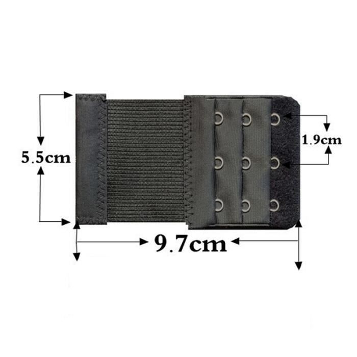 Extension de sangle de soutien-gorge élastique pour femme,rallonge de ...