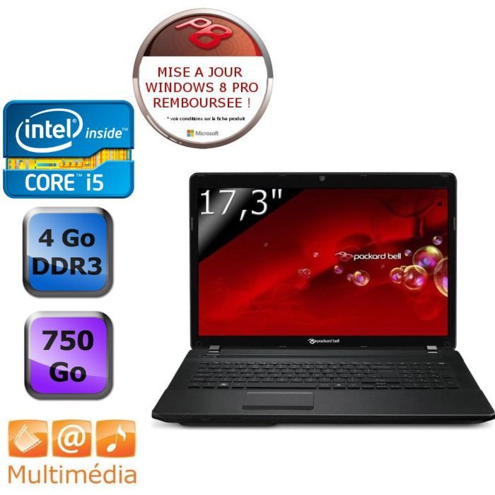 Packard Bell Easy Note LS11-HR-266FR - Achat / Vente ordinateur ...