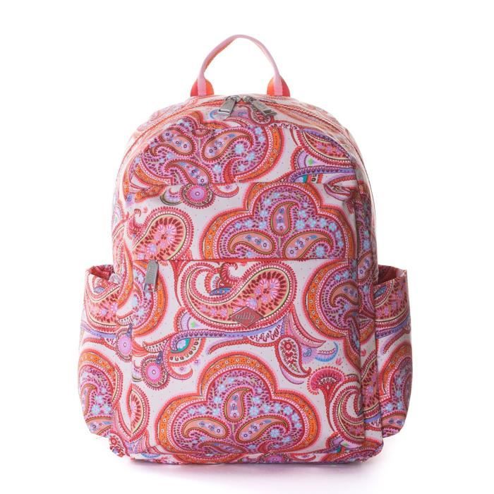 Oilily Summer Paisley Backpack Vanilla [173169] - sac à dos sac a dos ...