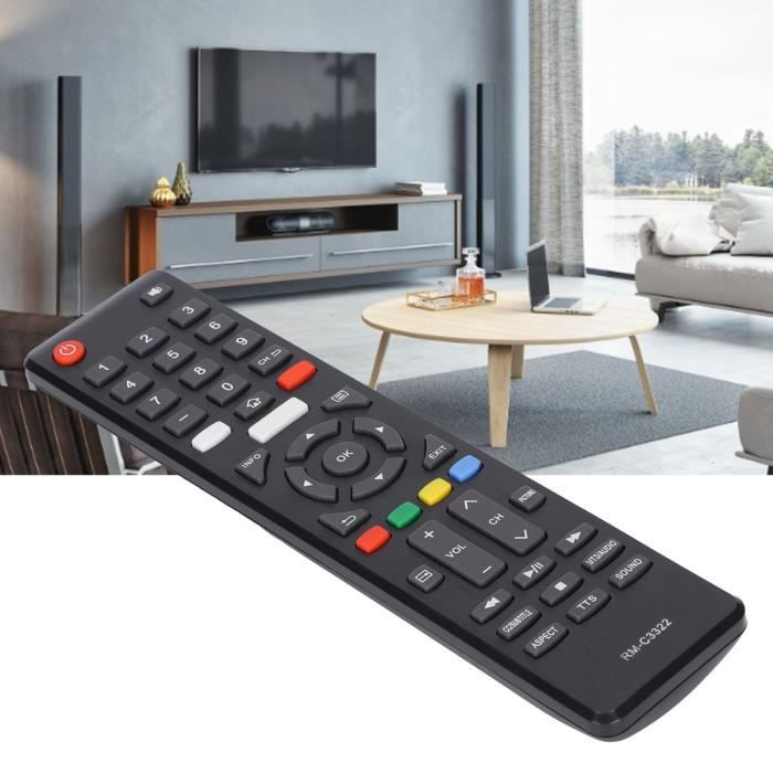 Télécommande universelle - QIILU - RM-C3322 - Compatible JVC LT-49MA877 ...