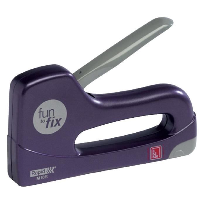 Agrafeuse Fun to Fix M10R Rapid Agraf - Cdiscount Bricolage