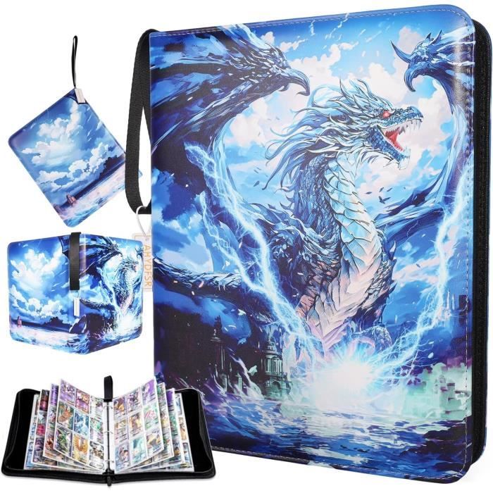 Classeur Carte Album, 900 Pochette Grand Cahier Rangement Album Carte ...