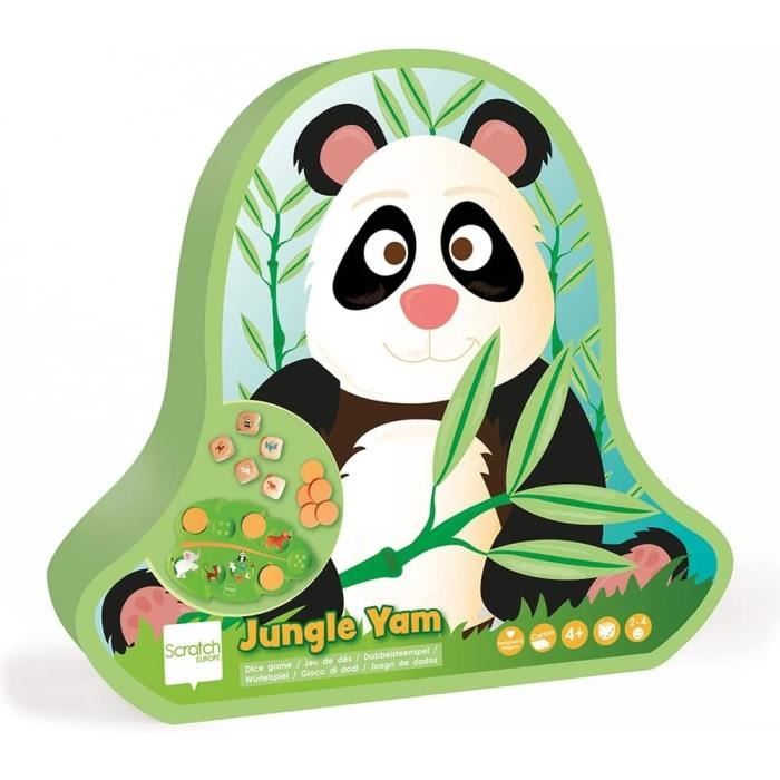 Scratch - Jeu Jungle Yam – Jeu Société Yatzee Pour Enfants a Partir 4 ...
