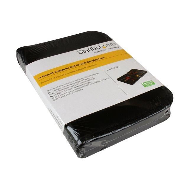Kit d'Outils pour Ordinateurs - STARTECH - 11 Pièces - Boîte en Vinyle ...