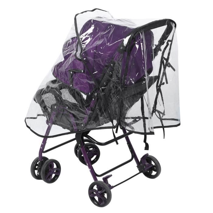 Couverture coupe-vent universelle de poussette, accessoire de poussette ...