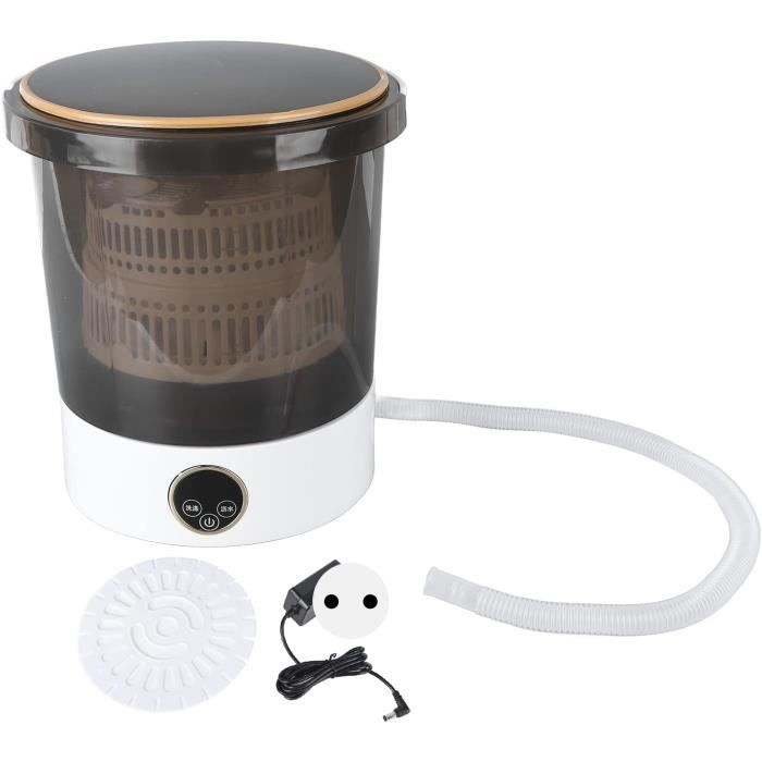 Mini Machine À Laver, 6L 30W Portable Bébé Vêtements Sous-Vêtements ...