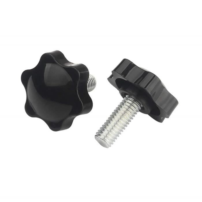 Bouton En Forme D'Étoile Vis - Fil De Serrage Bouton Noir En Bakélite ...