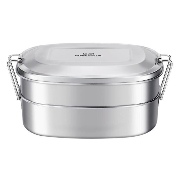 LUNCH BOX - BOITE A REPAS,KT058-1000ml--Boîte À Déjeuner En Acier ...