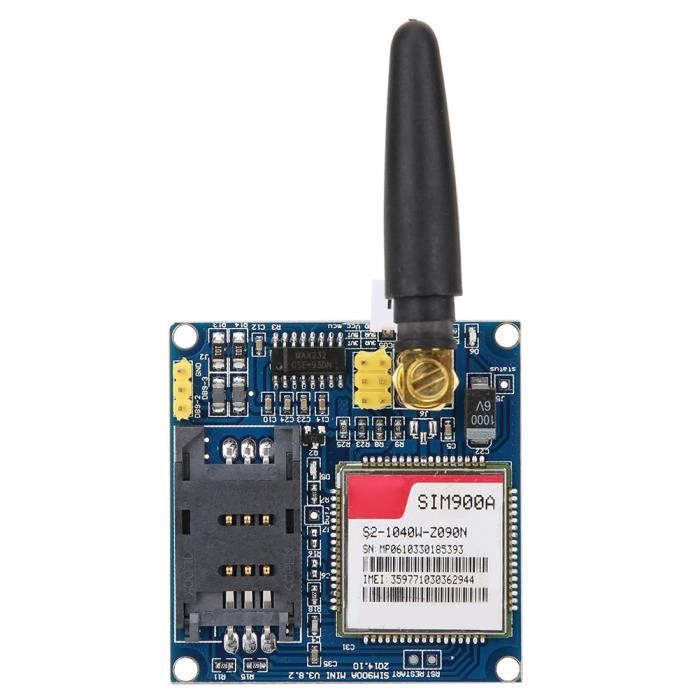 Module GPRS, Module d'antenne SIM 900A, carte GPRS Stable pour ...