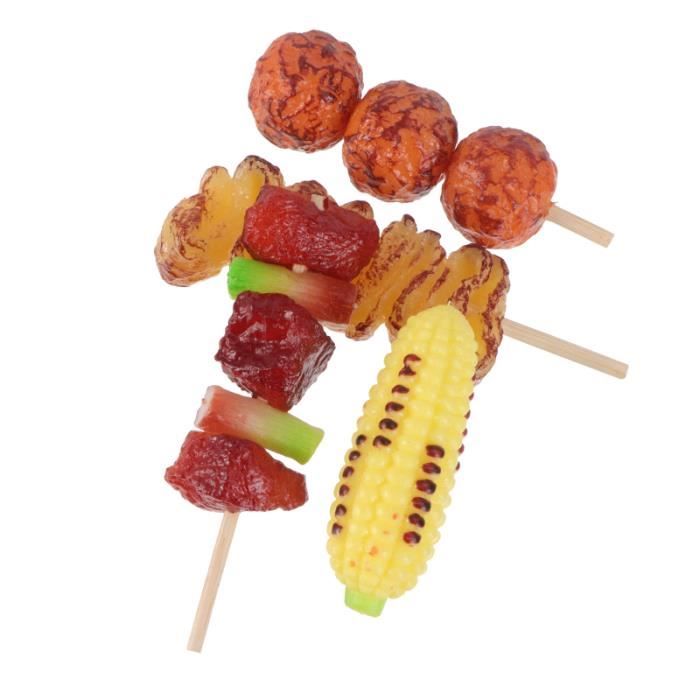 4Pcs Barbecue Rôtis de Bœuf Toys Roast Boeuf Display Modèle Cuisine en ...