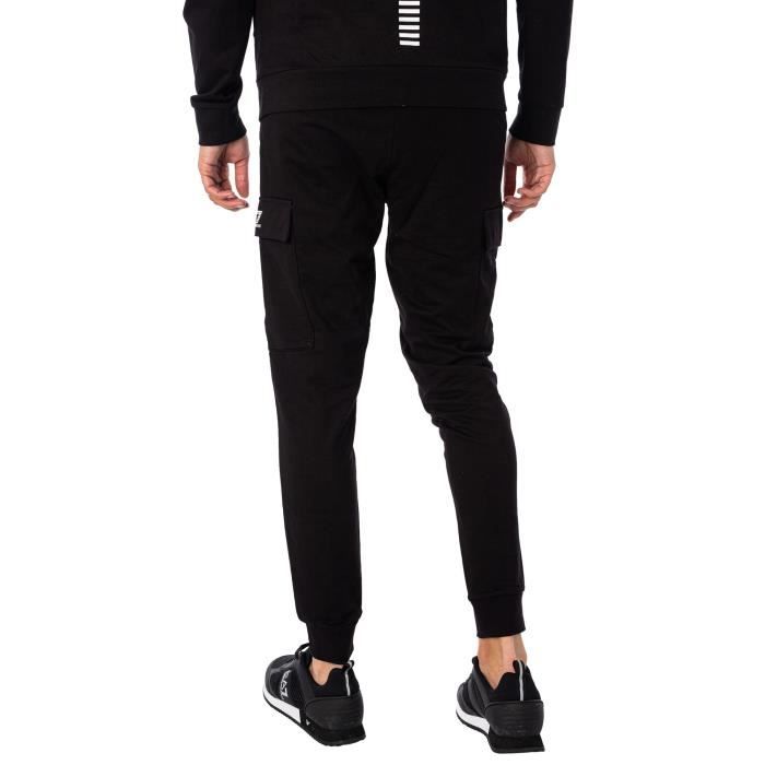 Ea7 joggers black store