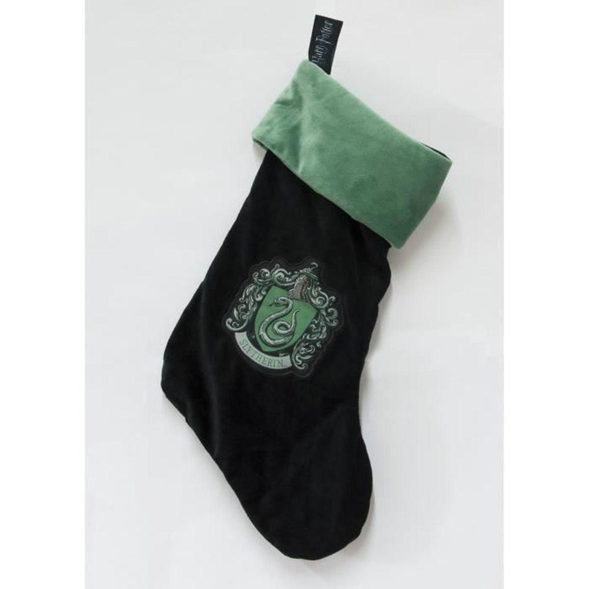 Chaussette De Noël Serpentard Harry Potter Noir Cdiscount Maison