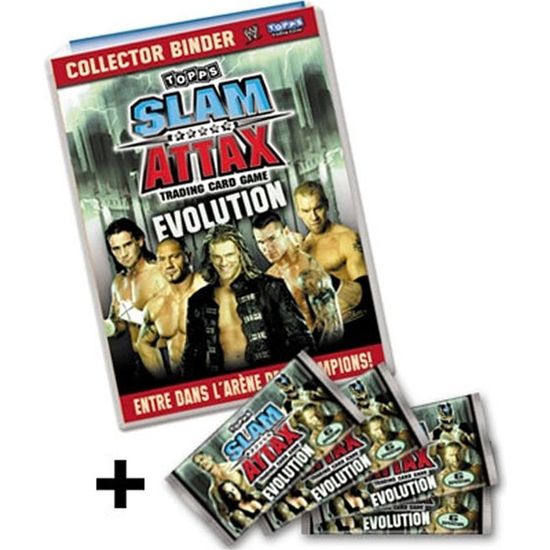 WWE Classeur Slam Attax Evolution - Cdiscount Jeux - Jouets