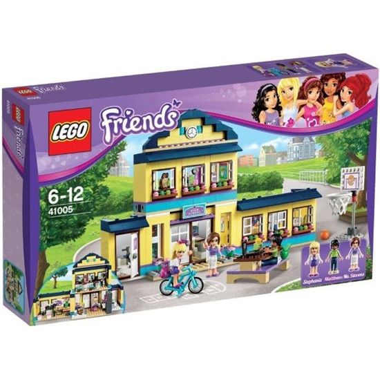 LEGO Friends - L'école de Heartlake City - 41005 - Fille - 6 ans - Jeu ...