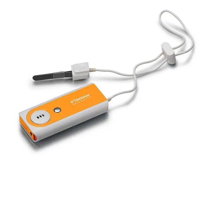 Alarme de porte de voyage Portable de sécurité,défense d'entrée,alarme ...