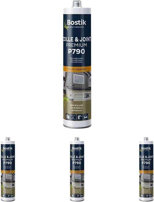Mastic Colle & Joint Polyuréthane Premium P790 Beige,Multi-Usages ...