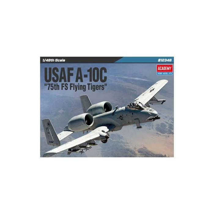ACADEMY - A-10c Thunderbolt Ii 75th Fs Flying Tigers|academy|12348|1:48 ...